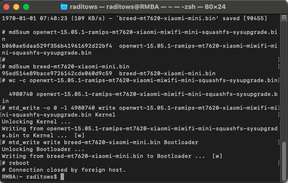 Install OpenWRT Bolt BL-100/BL-201 Tanpa Alat Tambahan | Radito's Blog